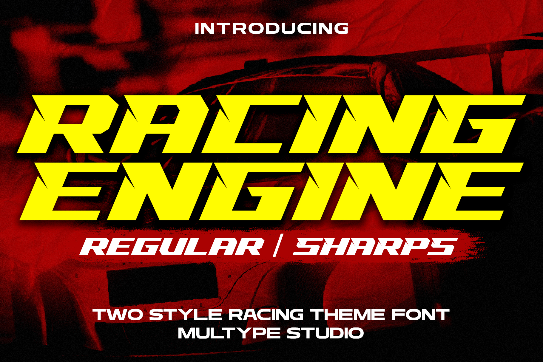 BEST RACING FONTS - Multype Studio