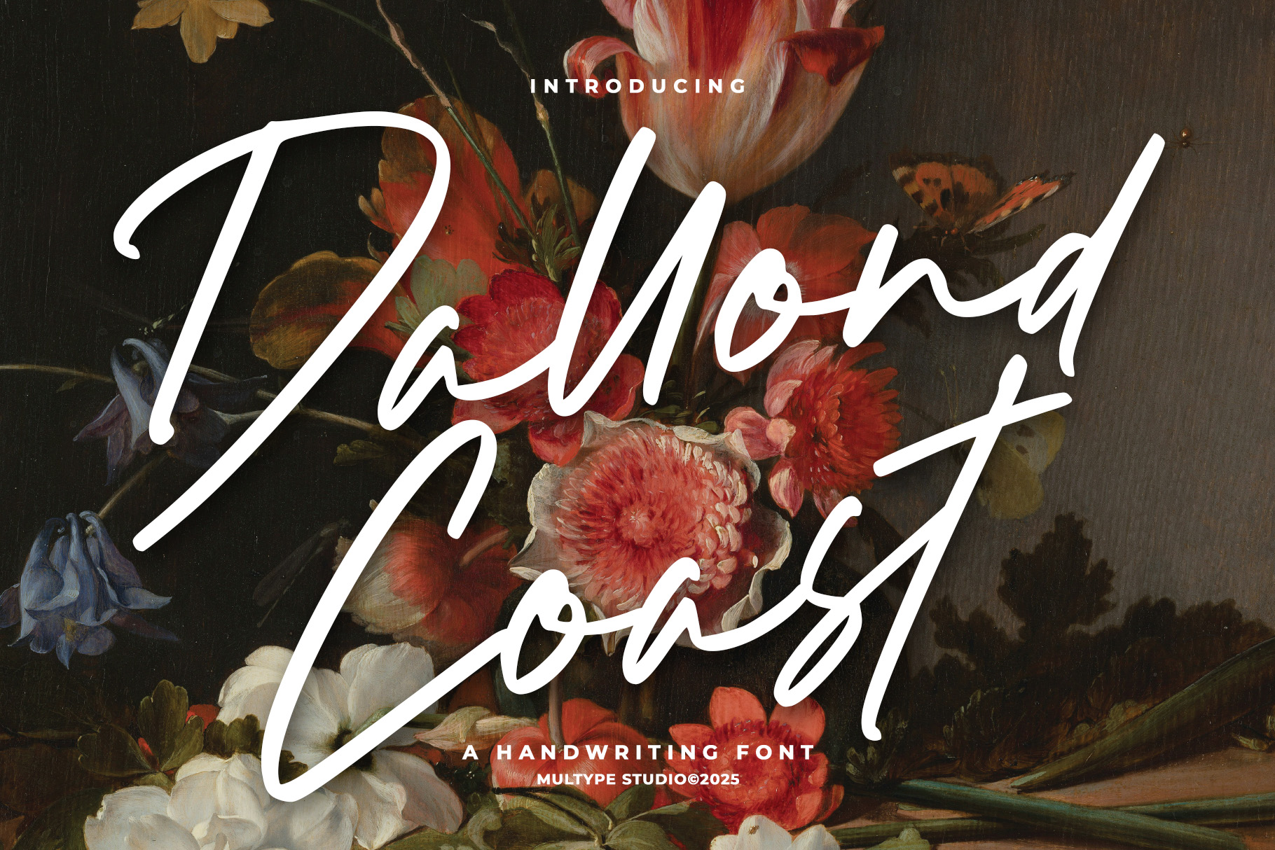 Dallond Coast Handwritten Font - Multype Studio